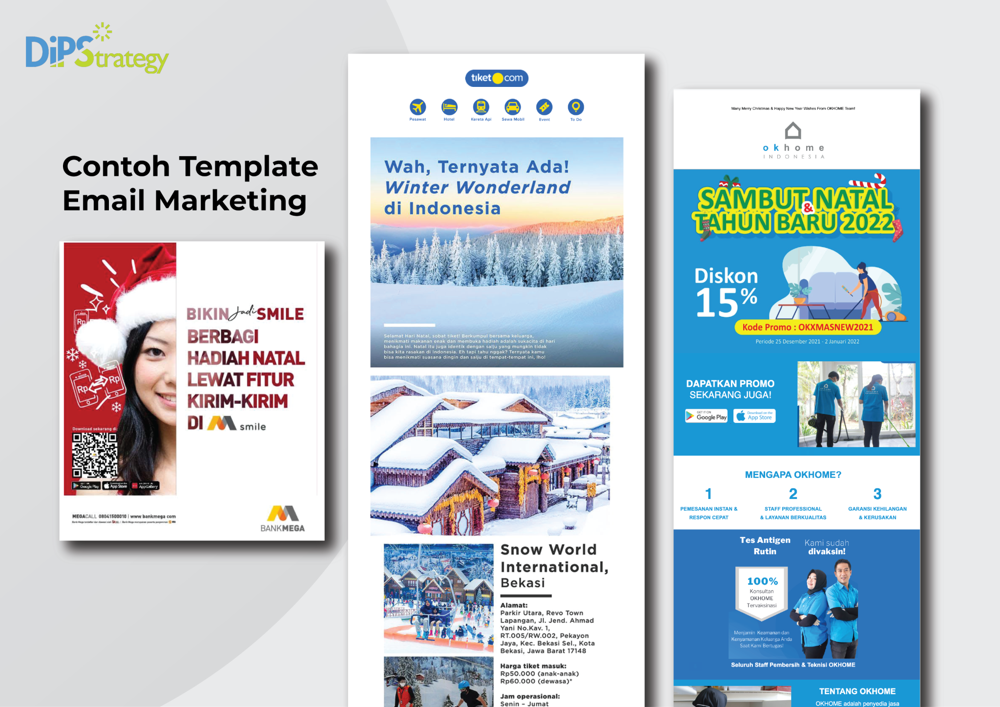 Kumpulan Template Email Marketing untuk Natal