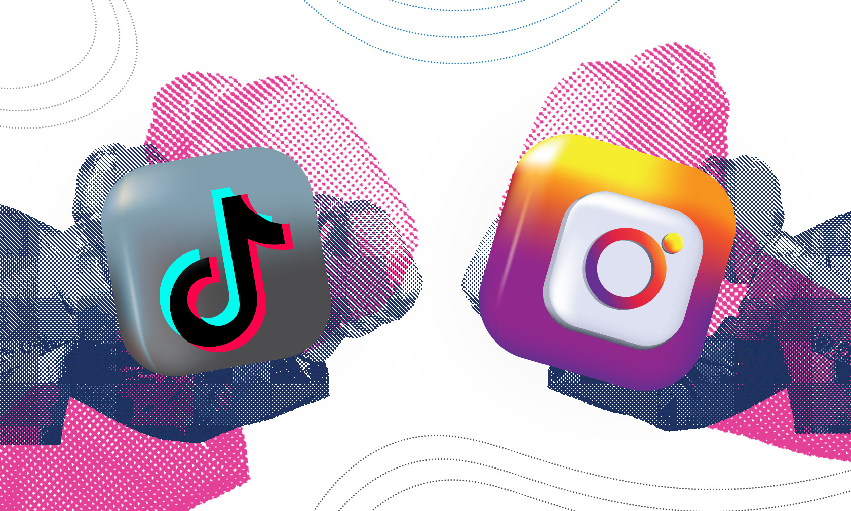 Membagongkan! Bedanya Algoritma Tiktok vs Instagram